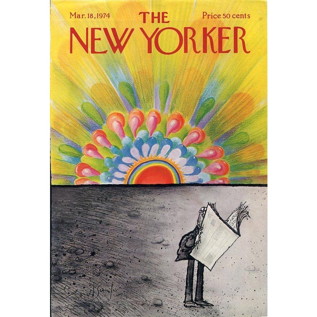 1974 Vintage New Yorker Cover, March 18 (Ronald Searle), Original New ...