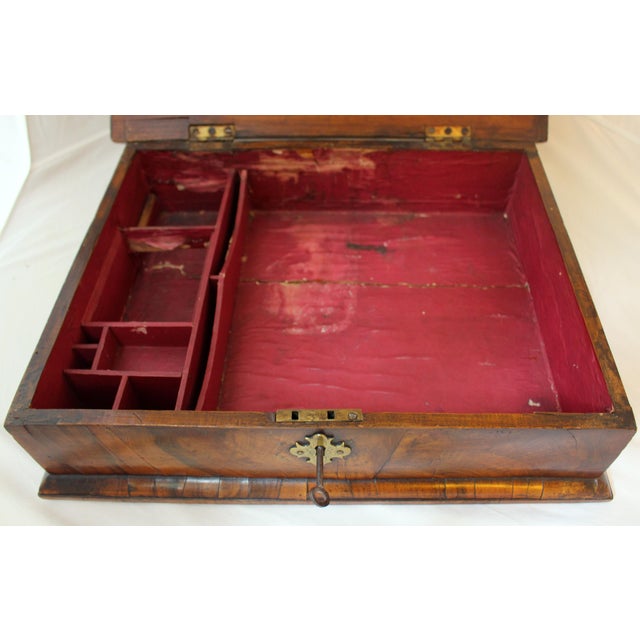 18th Century William & Mary Wooden Dressing Box | Chairish