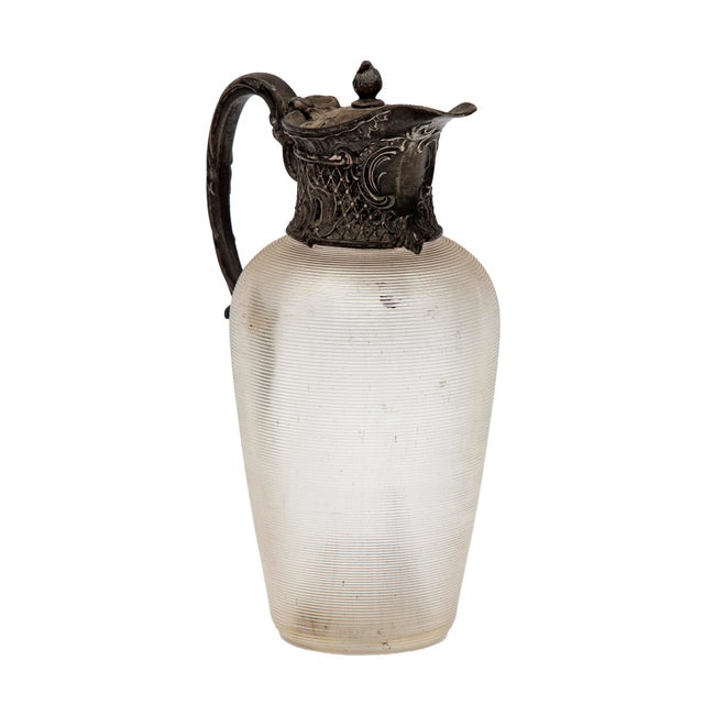 Small Antique Olive Oil Pitcher | Chairish