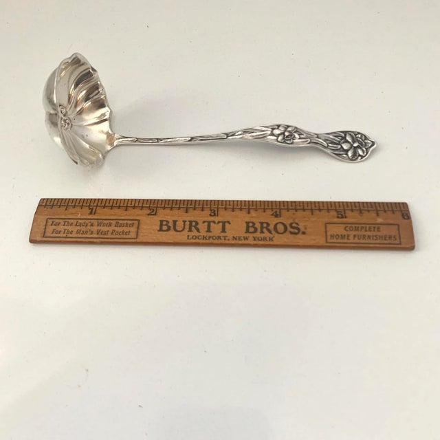 1900's American Sterling Sauce Ladle by Baker Manchester | Chairish