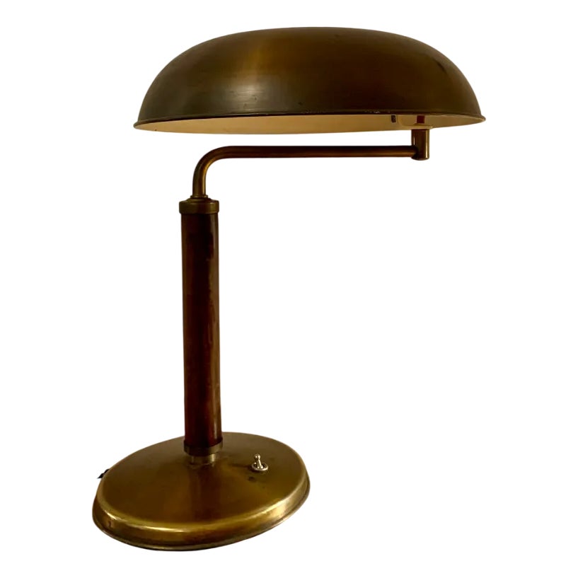Bauhaus Art Deco Table Lamp Lux Quick by Alfred Müller for Amba Basel ...