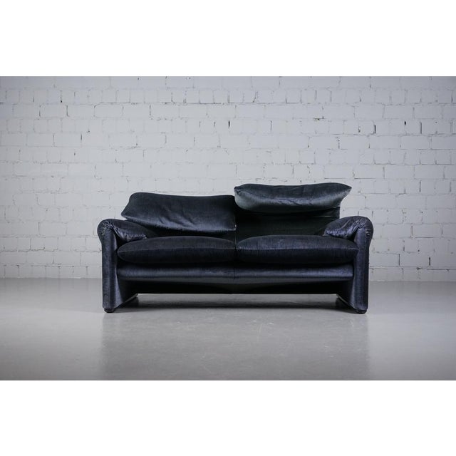 Vintage Maralunga Two-Seater Sofa by Vico Magistretti for Cassina ...