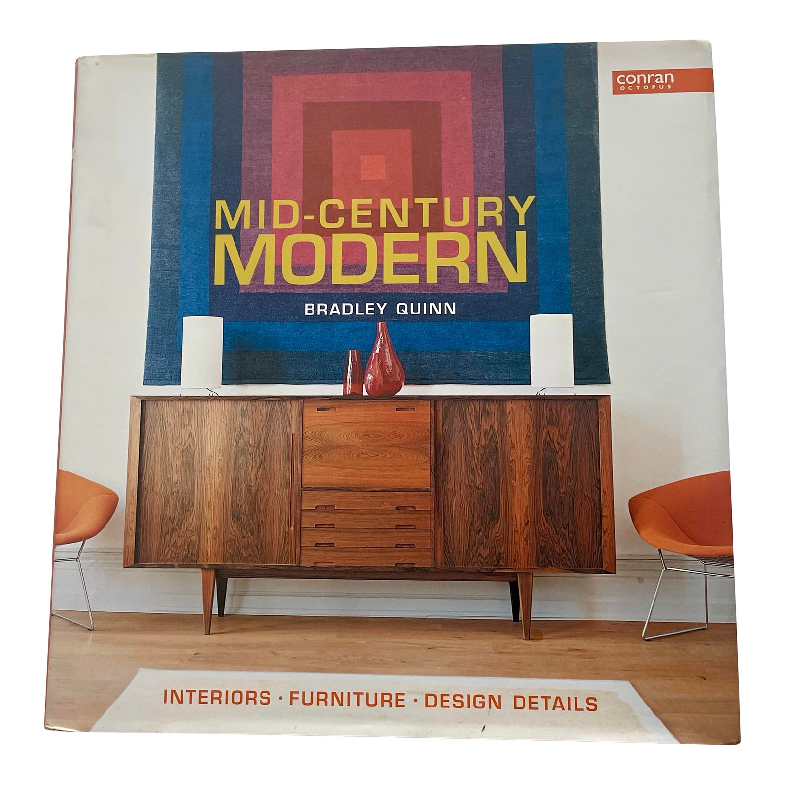 Mid Century Modern Hardcover Book by Bradley Quinn, Interiors ...