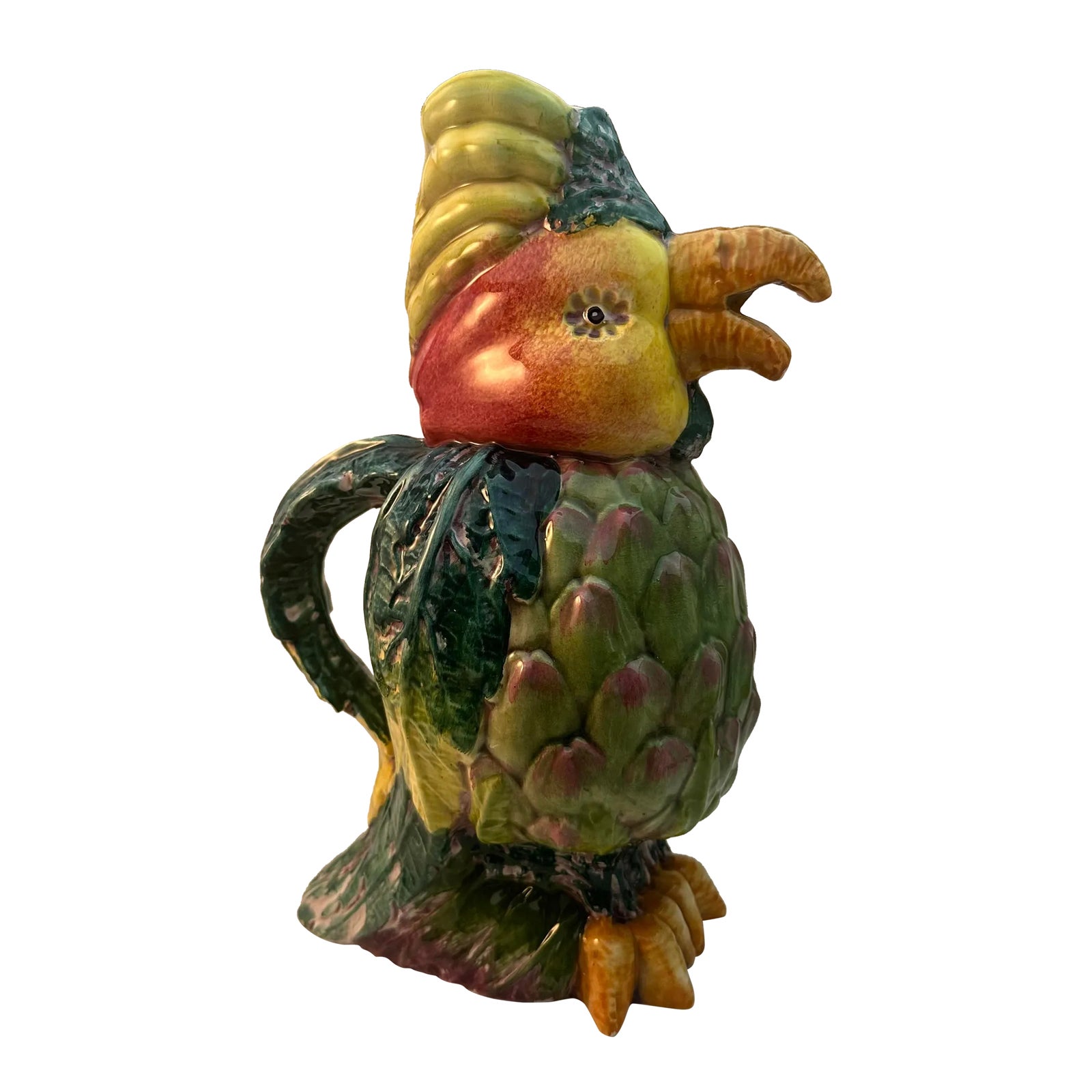 1970s Ceramic Bird Pitcher Made in Italy for Neiman Marcus | Chairish