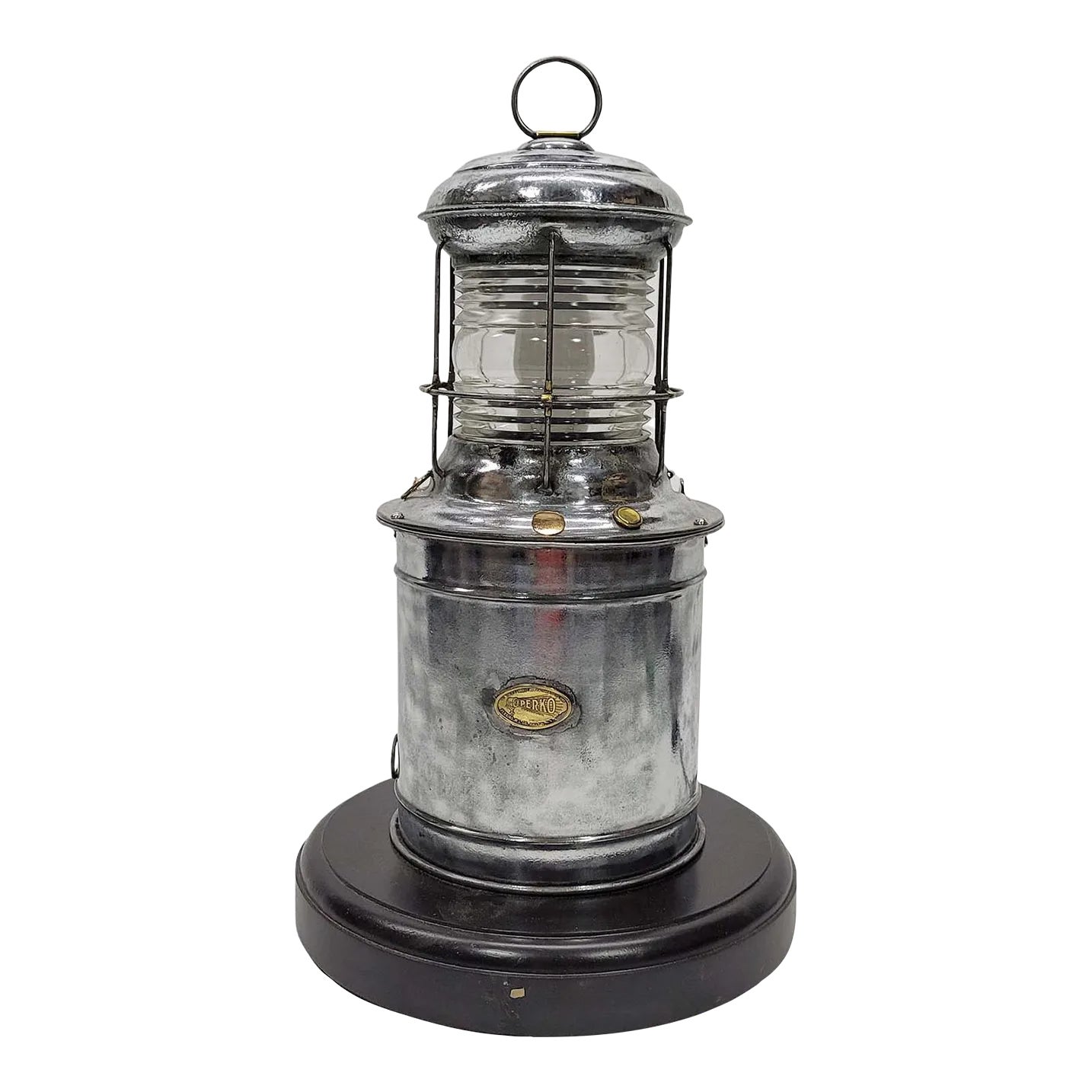 Ships Beacon Lantern by Perko of Brooklyn New York | Chairish