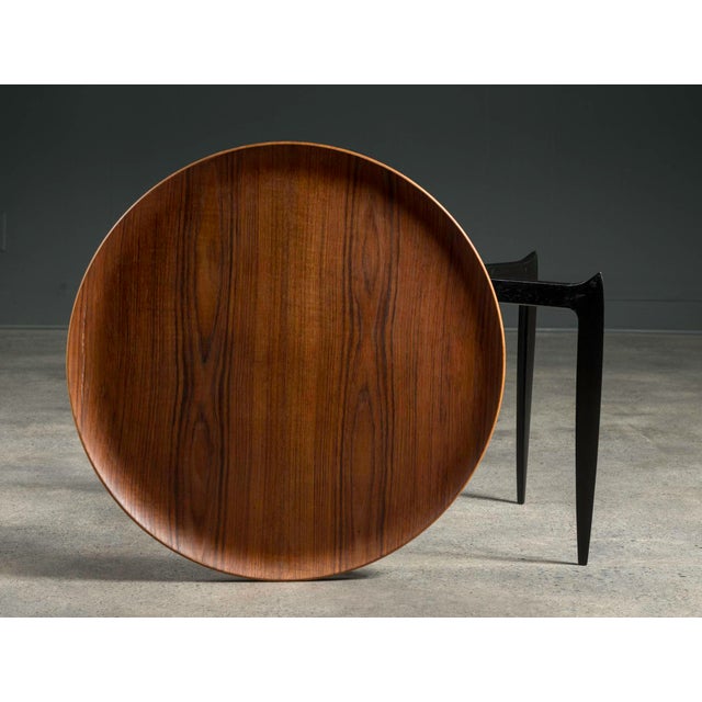 1960s Restored Vintage Fritz Hansen Folding Tray Table for Illums ...