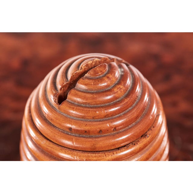 Antique Treen Money Box | Chairish