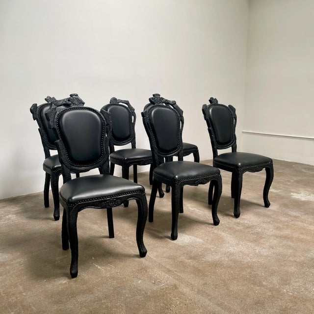 Moooi Smoke Dining Chairs - Set of 6 | Chairish