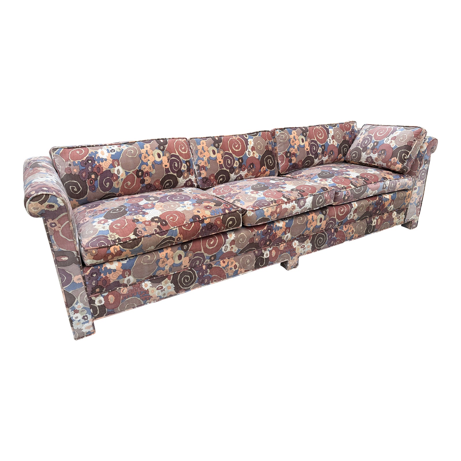 Custom Made 3 Seat Sofa With Original Jack Lenor Larson Samarkand ...