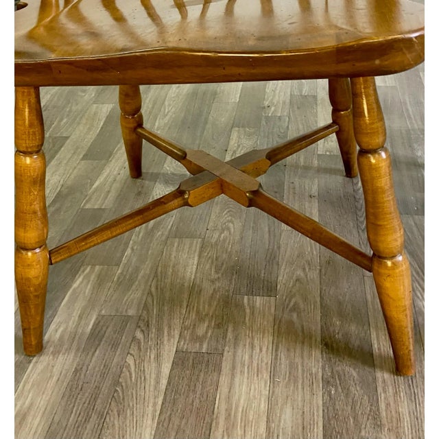 Vintage Sprague and Carleton Windsor Style Comb Back Dining Chairs ...