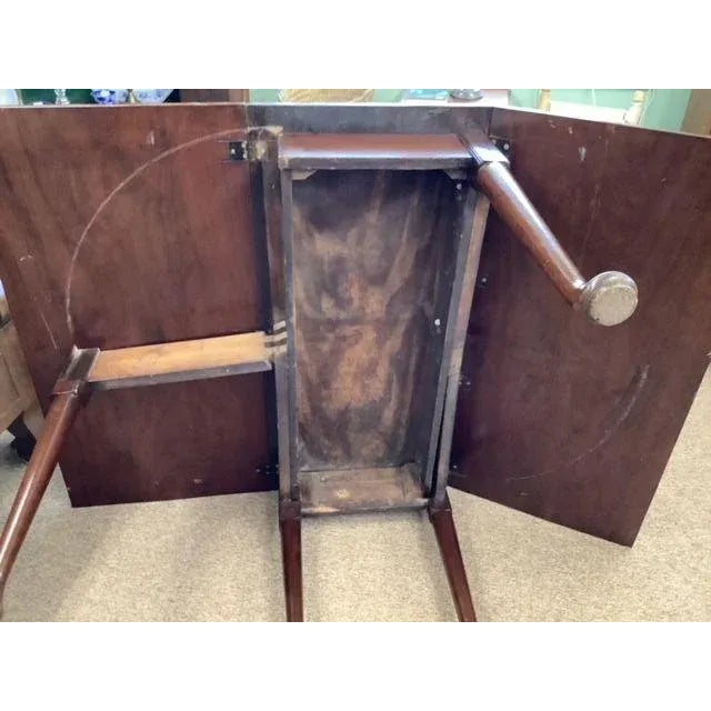 Antique 18th Century English Mahogany Queen Anne Swing Leg Drop Leaf ...