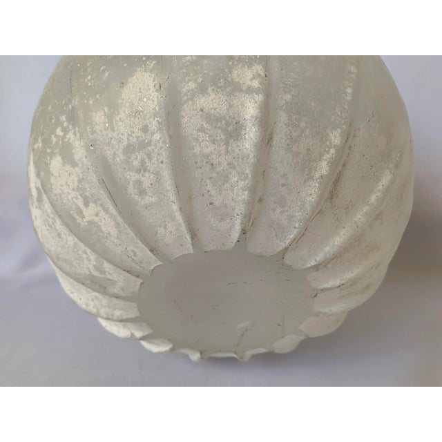 1990s Murano Scavo Glass Vase, Styled After Ancient Roman Vessel | Chairish