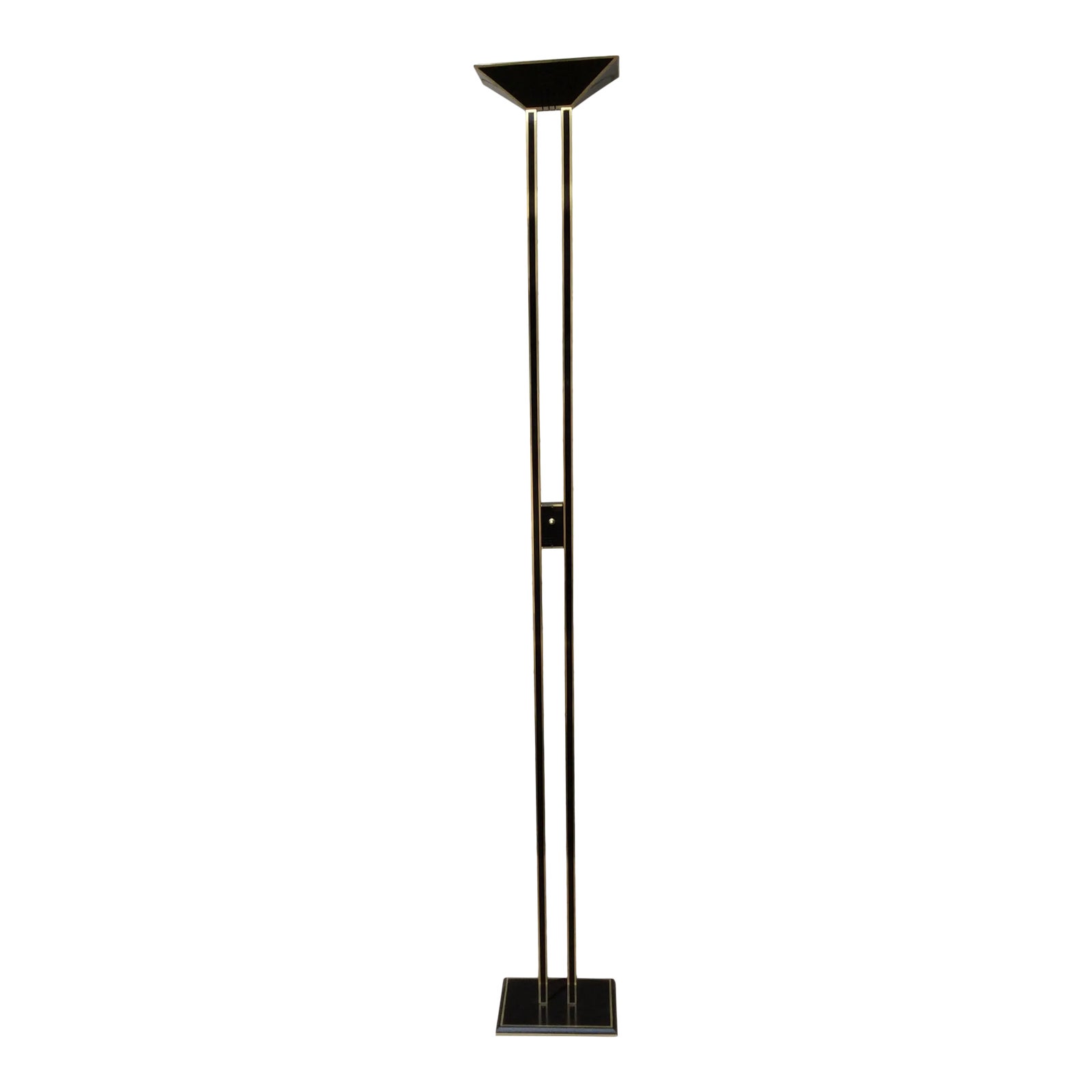 Mid Century Modern French Halogen Floor Lamp | Chairish