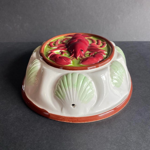 Mid 20th Century Lobster Ceramic Wall Mold | Chairish