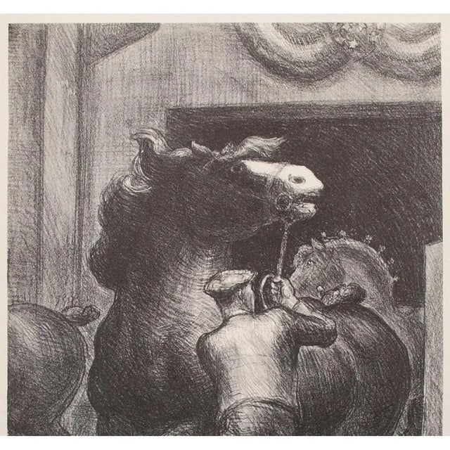 1939 After John S. Curry "Prize Stallion", First Edition Lithograph ...