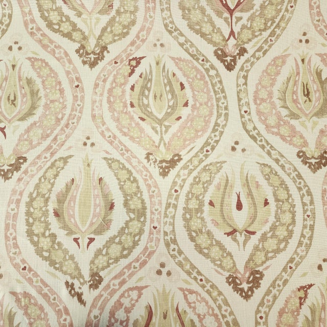 Lewis & Wood Benaki Linen Designer Fabric by the Yard | Chairish