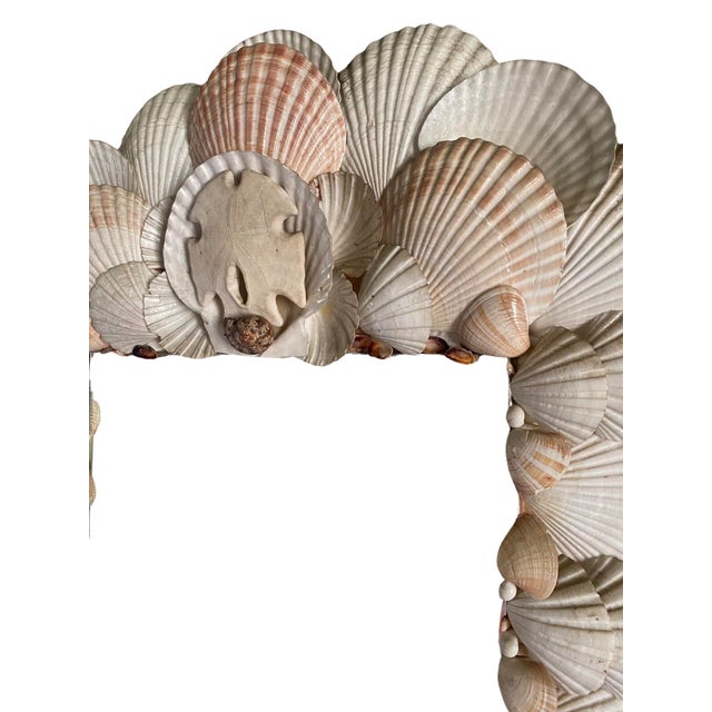 Large Vintage Shell Wall Mirror, Circa 1970’s | Chairish