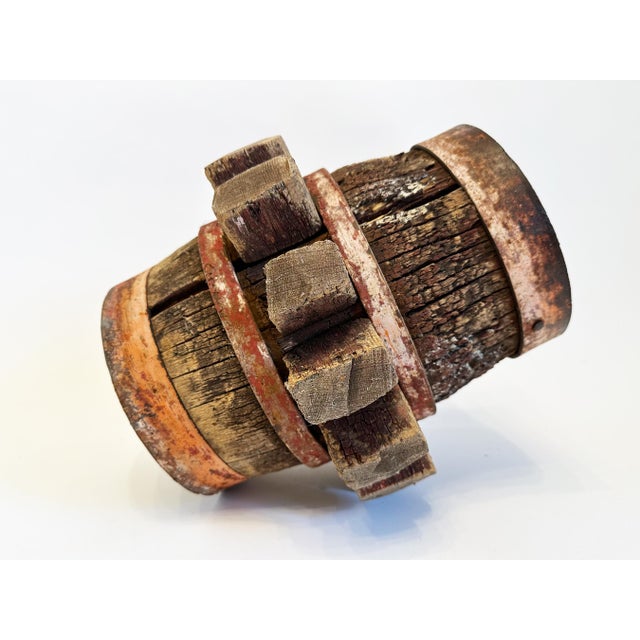 Antique Wagon Wheel Hub Primitive Décor | Chairish