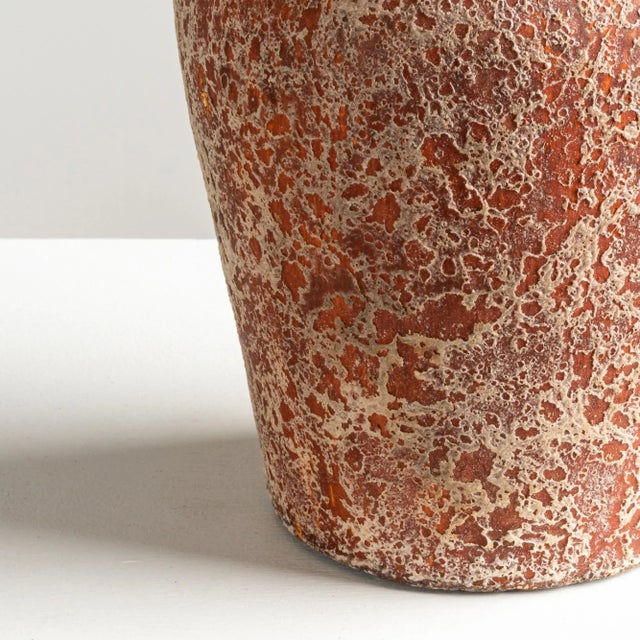 Rust Vase, Red Terracotta | Chairish