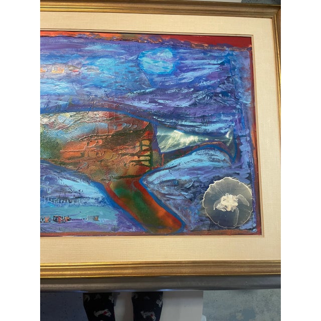 2023 “The Near Extinct Picasso Gun Fish I” Acrylic Painting by Cheryl ...