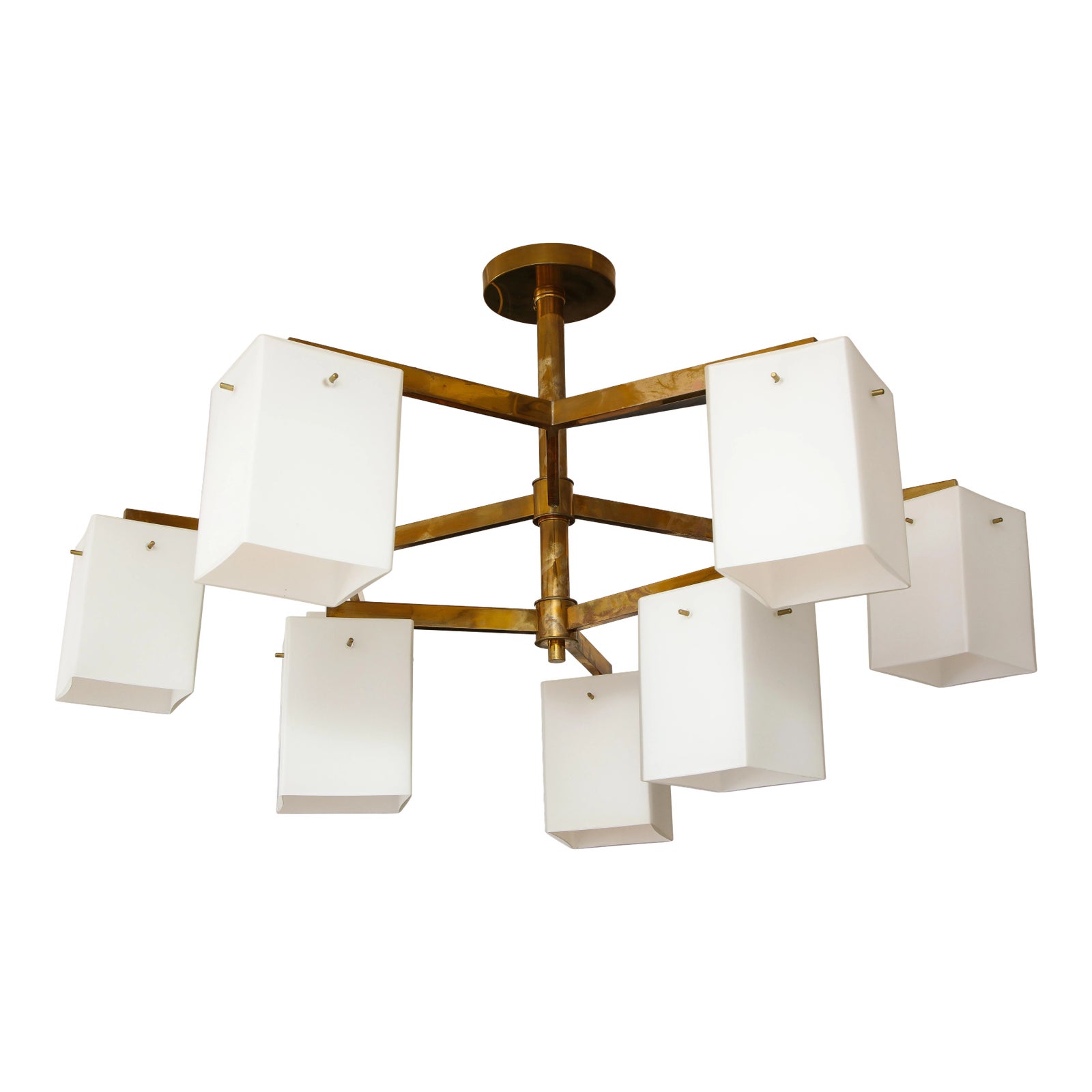 Bespoke Sculptural Jules Lighting Fixture | Chairish