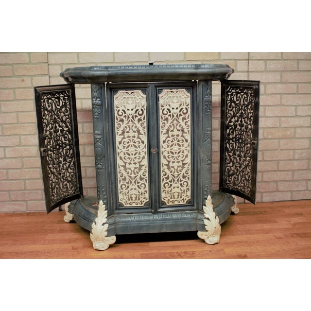 Antique French Victorian Style Radiator Cover | Chairish