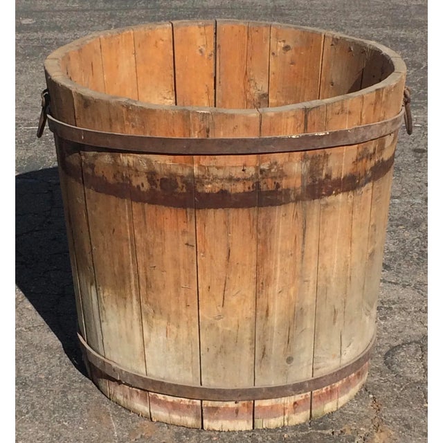 Late 19th Century Large French Wine Barrel | Chairish