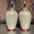Vintage Boho Drip Glaze Lamps - a Pair | Chairish