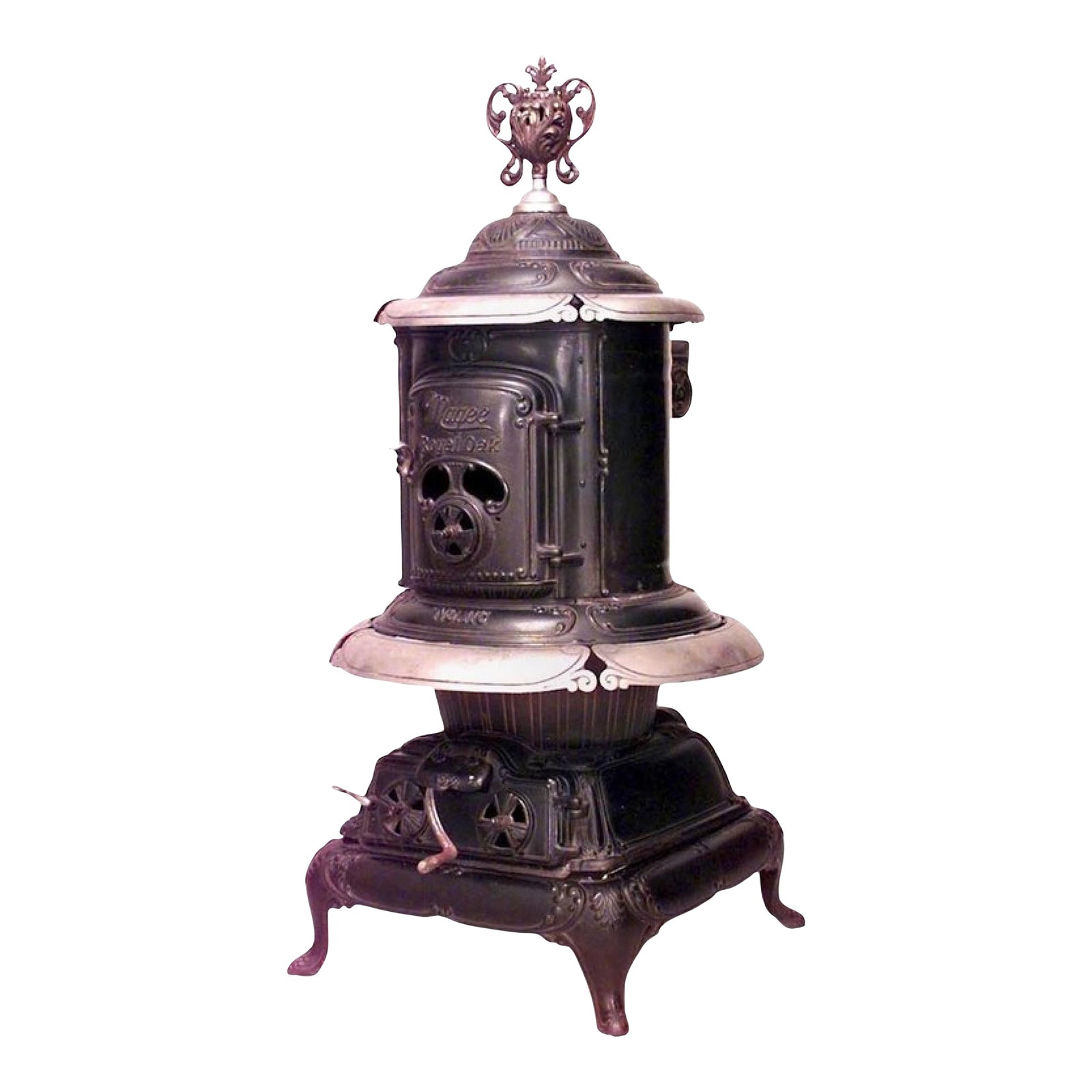 Victorian Wrought Iron Stove | Chairish