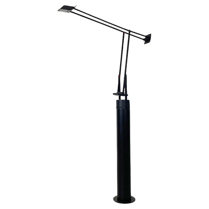 I talian Modern Tizio Table Lamp in Black Metal attributed to Richard ...