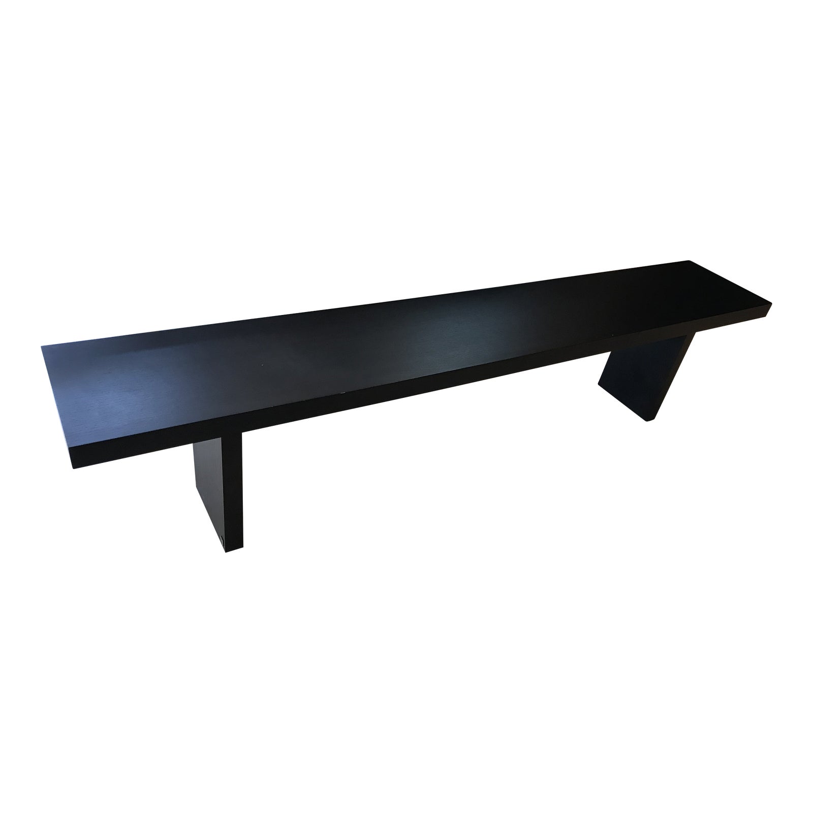Modern Desiron Black Madison Bench | Chairish