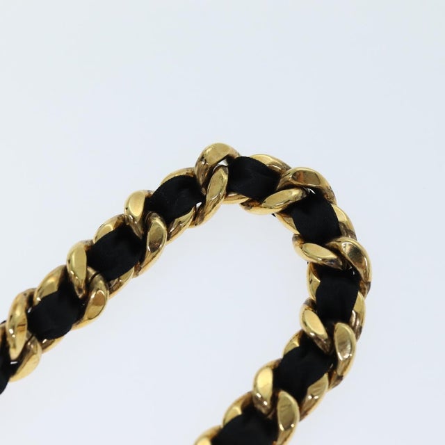 Gianni Versace Chain Belt Metal 35"" Gold Auth Am6254 | Chairish