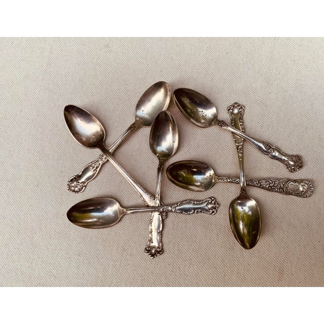 1930s American Silverplate Spoons- Set of 7 | Chairish