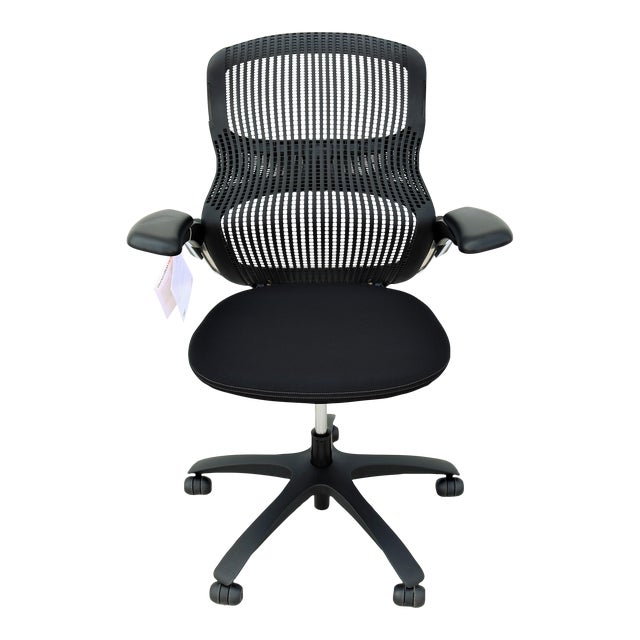 Knoll Generation Black Ergonomic Office Desk Chair Fully Adjustable ...