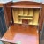 1930s Vintage Art Deco Double Curio Desk | Chairish