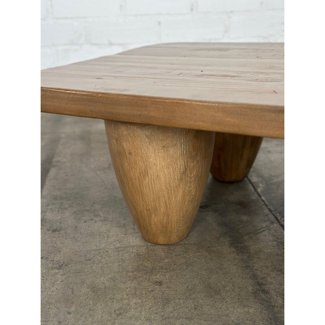 Theo Table in Reclaimed Pine | Chairish