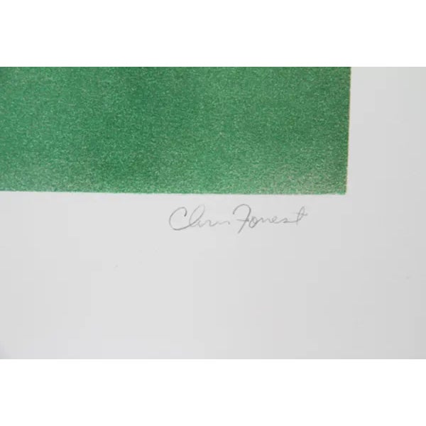 Chris Forrest, "Evergreen," Lithograph | Chairish