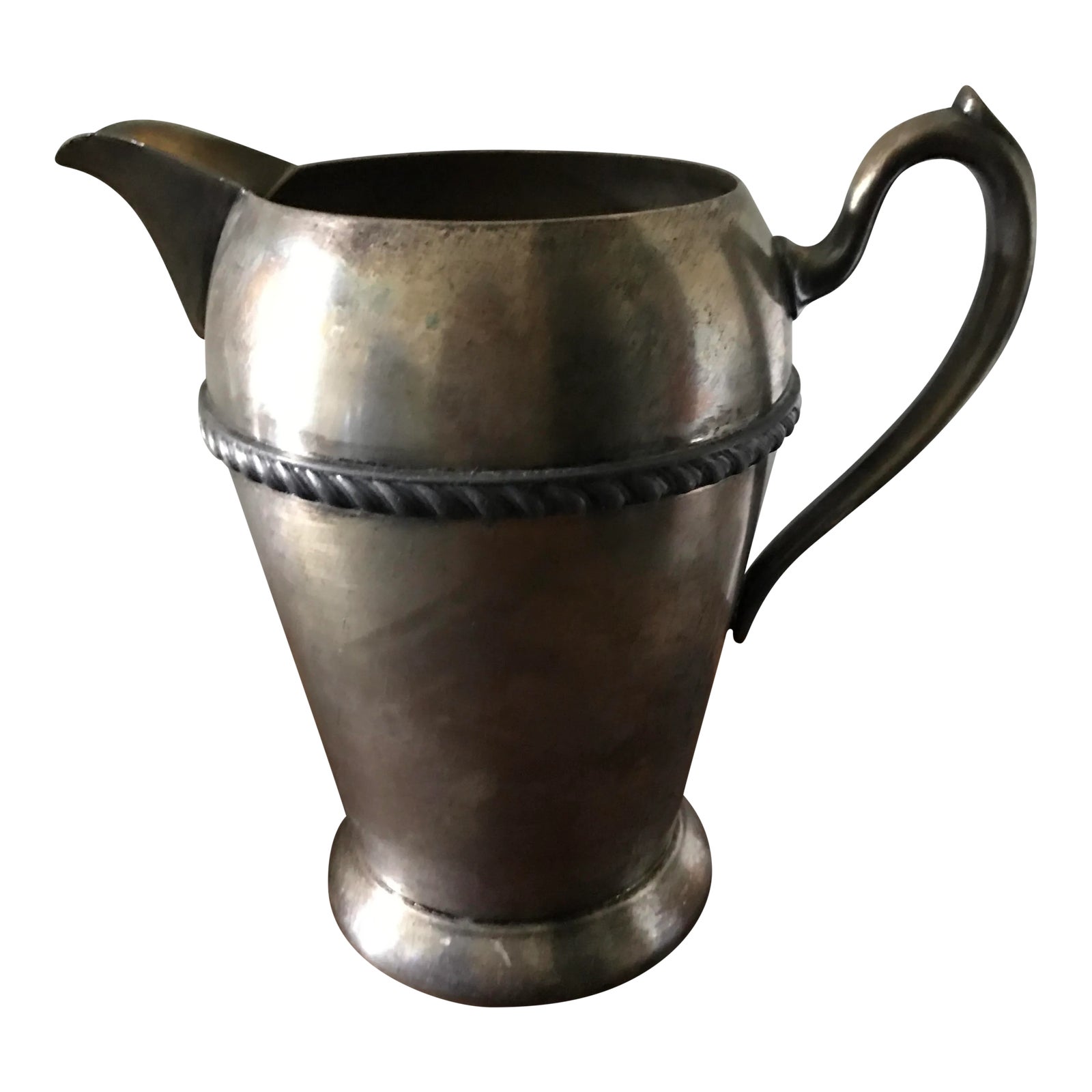Vintage Academy Silver Pitcher | Chairish