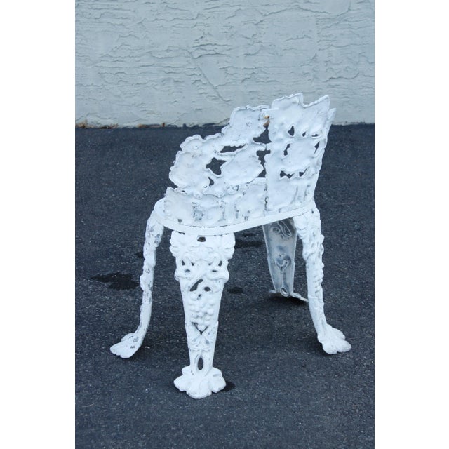 Mid 20th Century Victorian Style Cast Aluminum Grapevine Pattern ...