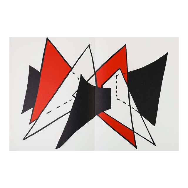 Alexander Calder Lithograph 1963 | Chairish