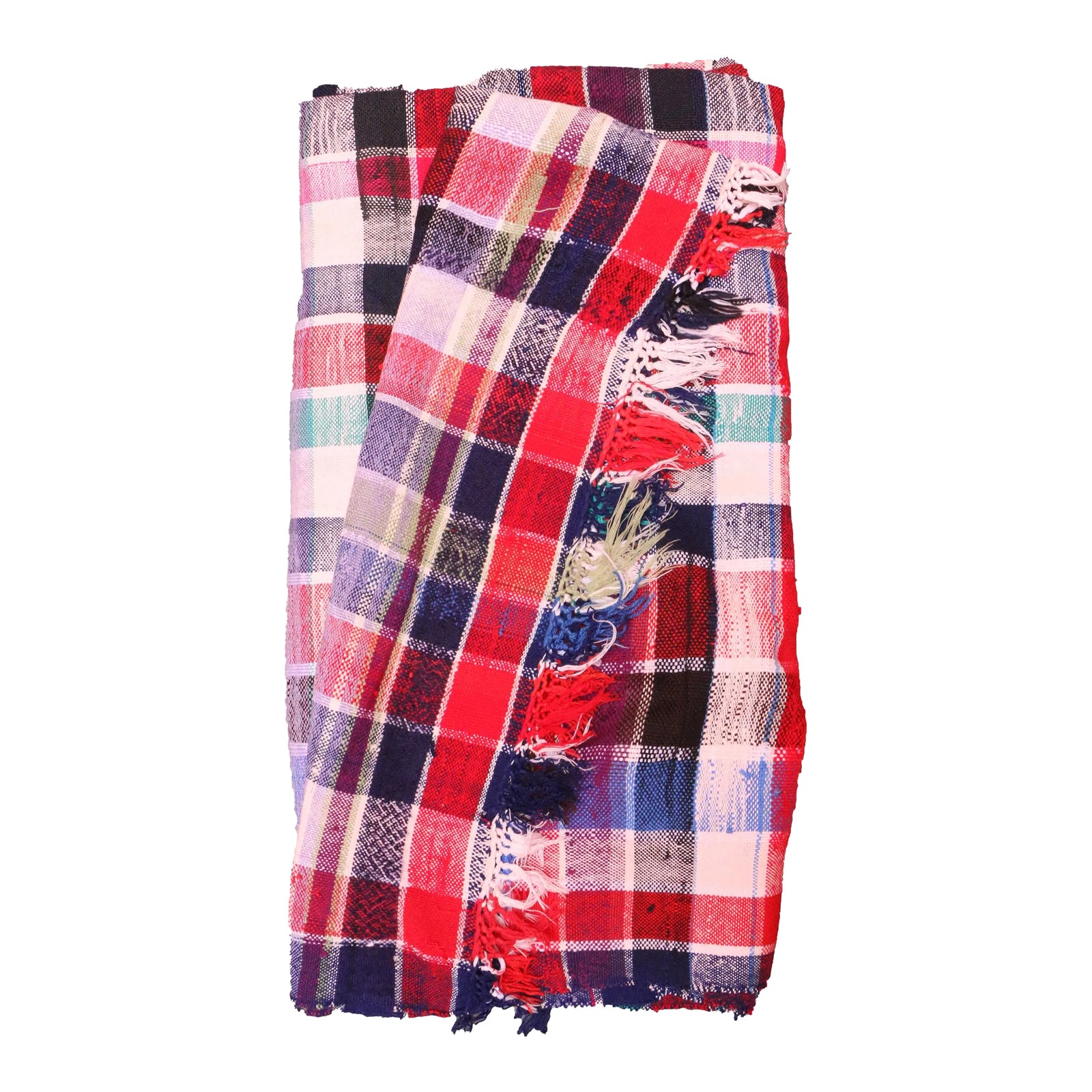 1990s Berber Textile Vintage Throw Blanket | Chairish