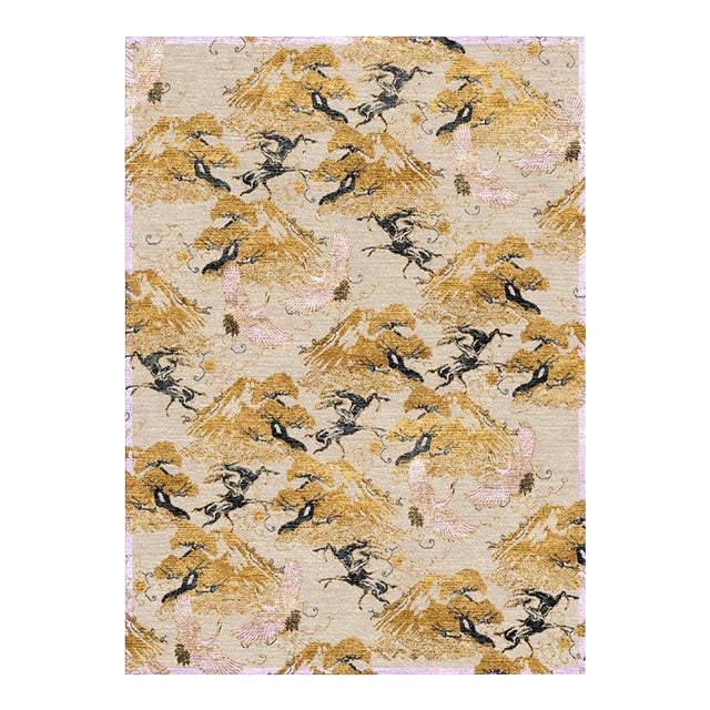 Wendy Morrison Eternal Toile Hand Knotted Wool & Silk Rug 8' x 11 ...