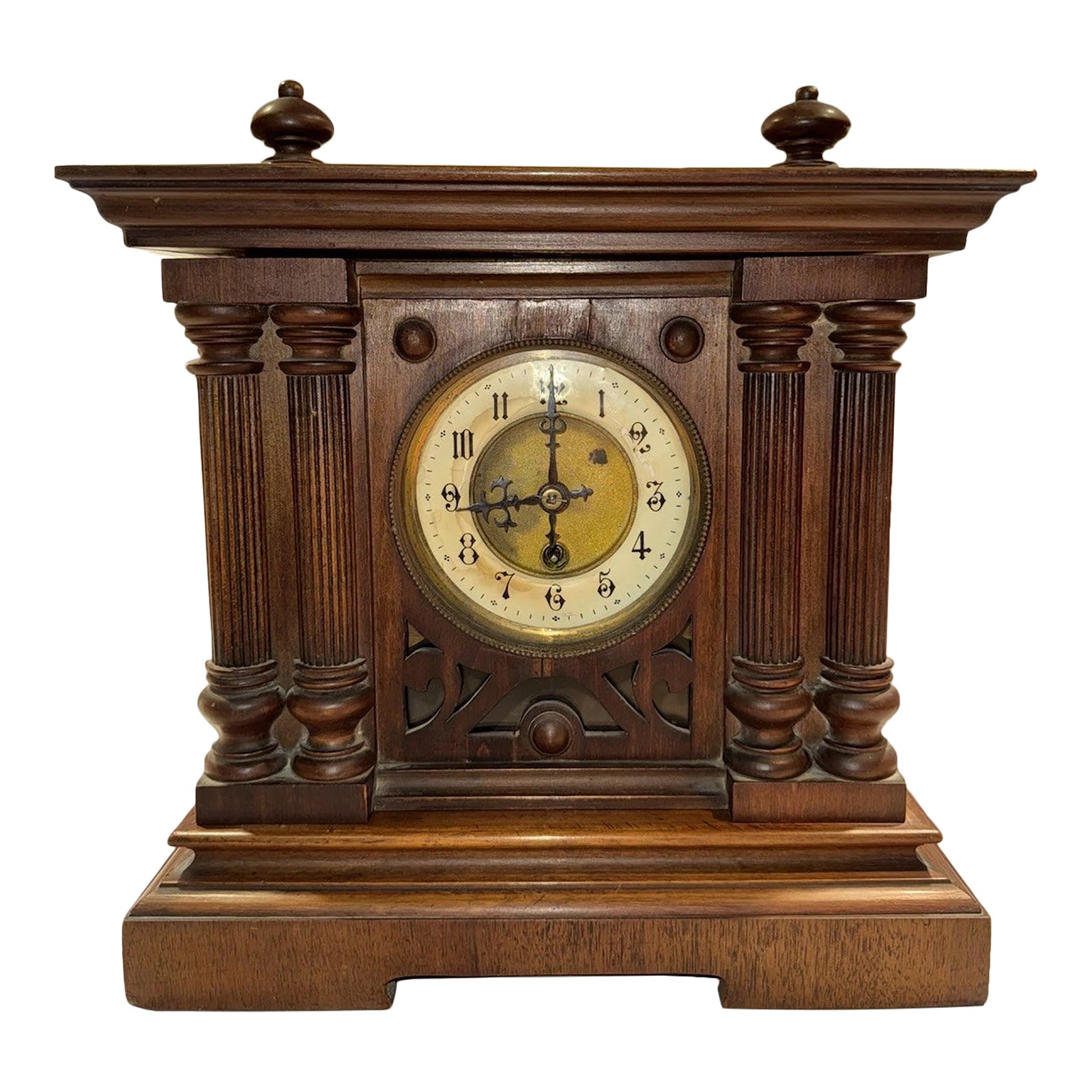 Antique German Mantel Clock | Chairish