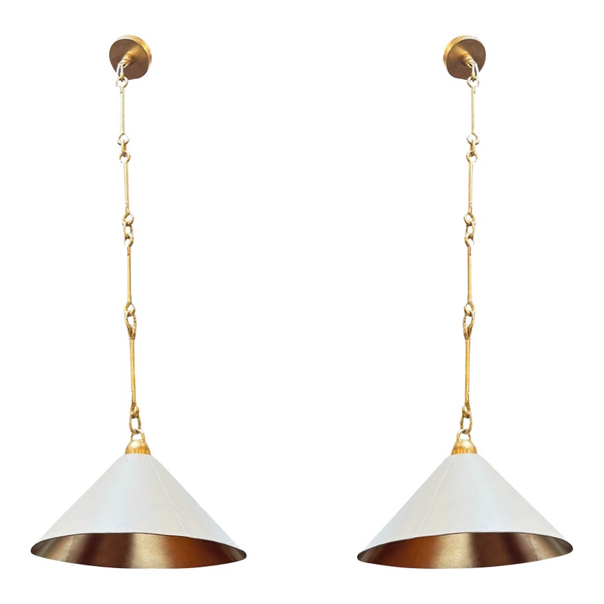 McGee & Co. Scarlet Pendant Lights, a Pair | Chairish