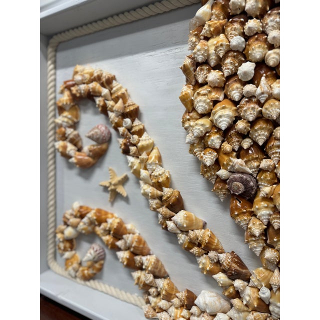 Handmade Custom Seashell Octopus Wall Art | Chairish