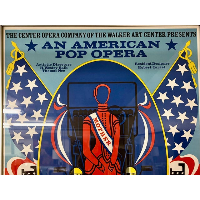 1967 Robert Indiana Pop Opera "Mother of Us All" Silkscreen Lithograph ...