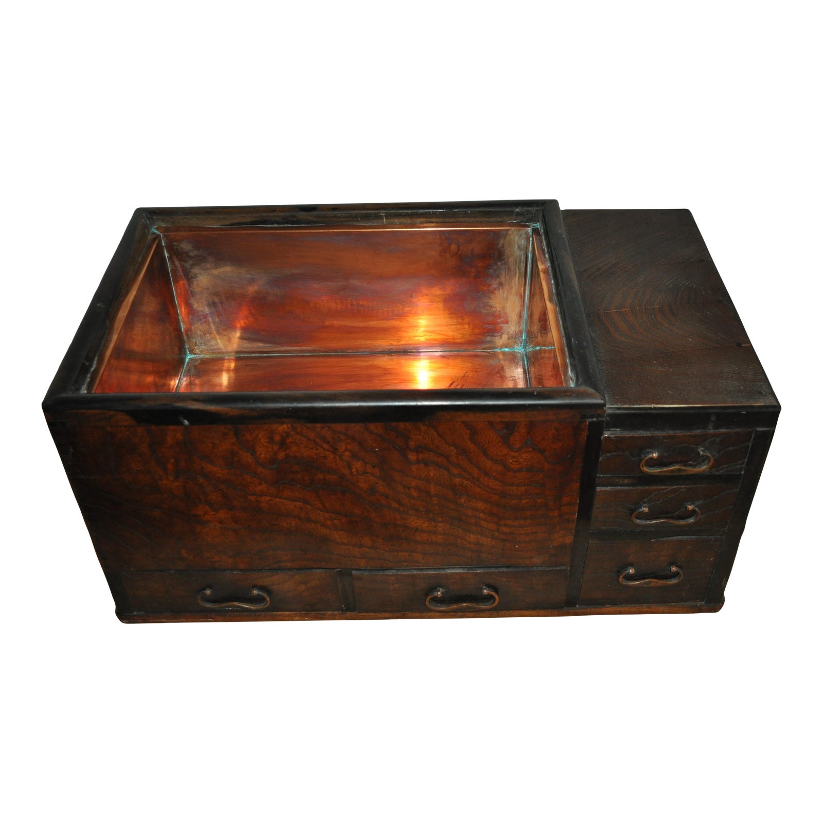 Early 20th Century Japanese Antique Hibachi | Chairish