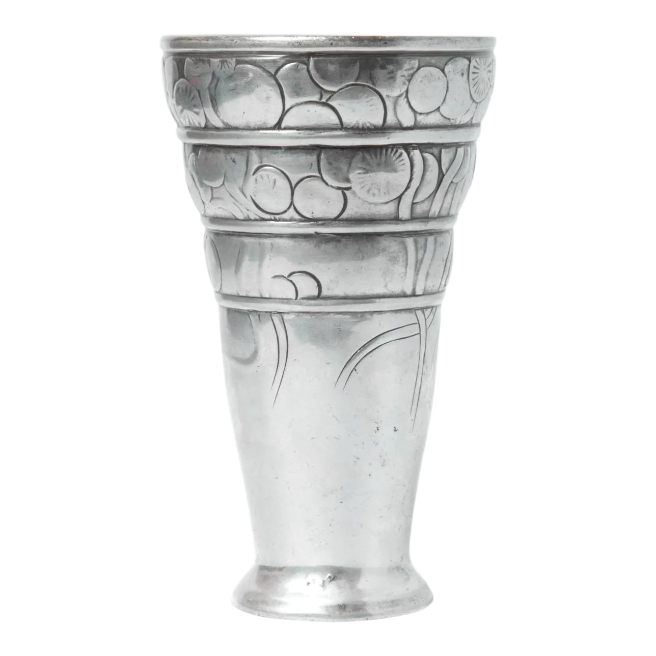 1917 Mogens Ballin Vase or Centerpiece | Chairish