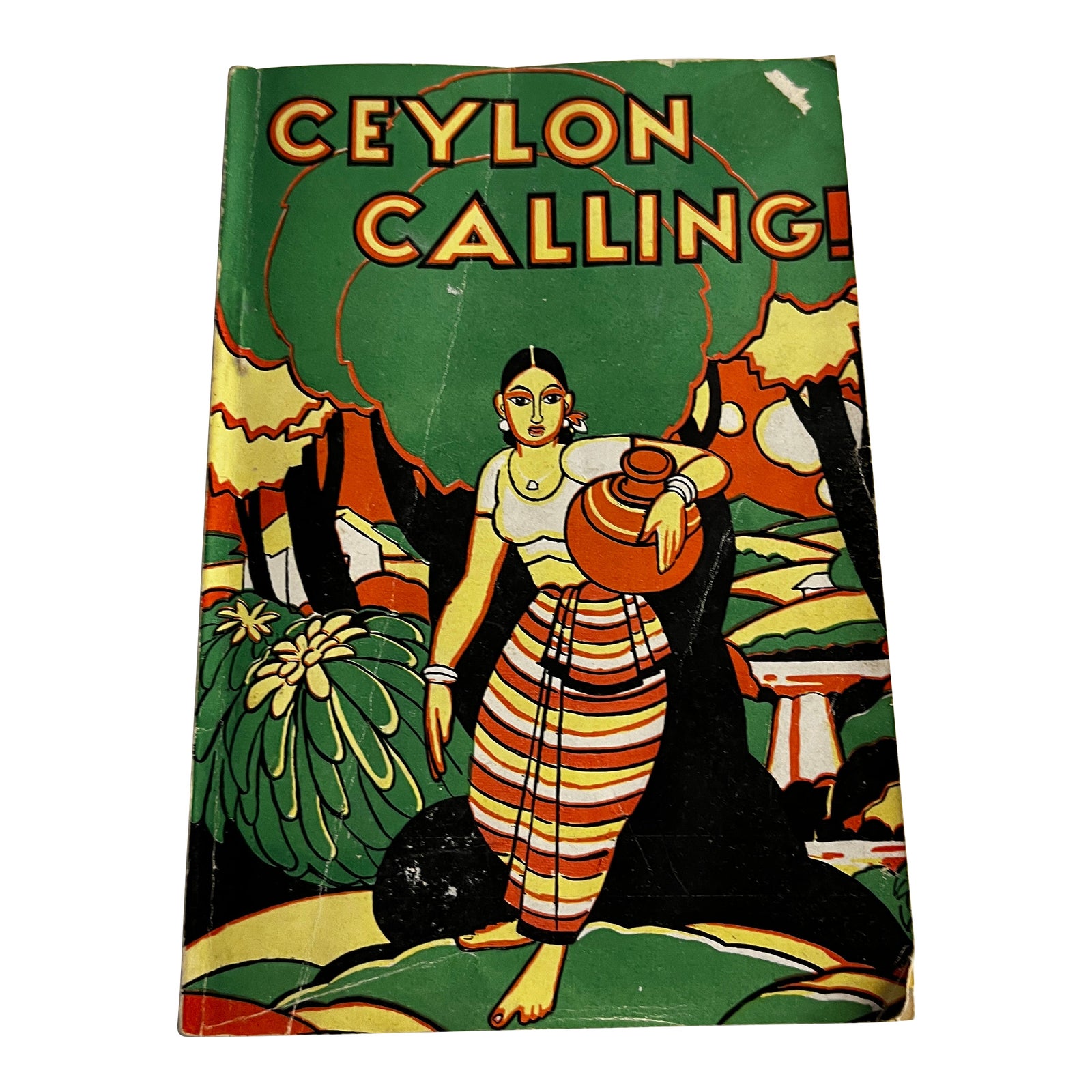 1952 Ceylon Calling Book | Chairish