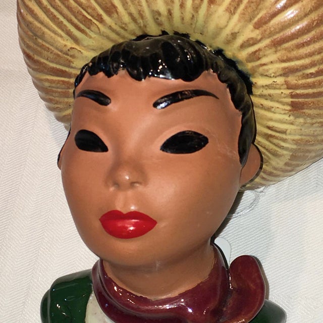 Austrian Face Wall Sculpture | Chairish